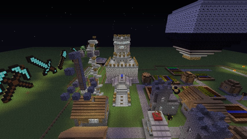 Pixel Art Server Minecraft Map