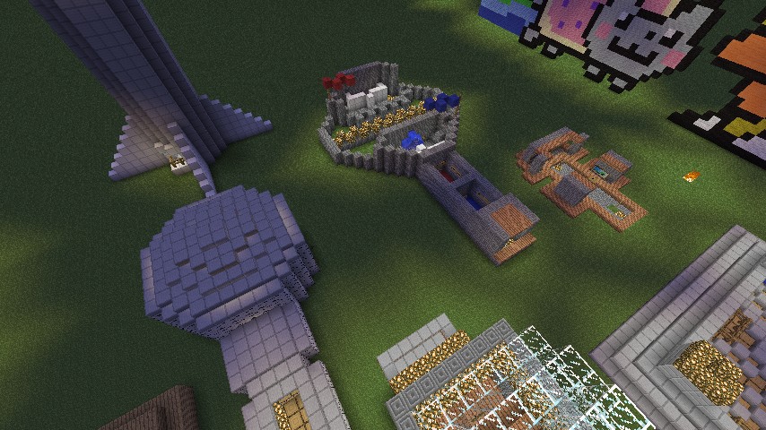 Pixel Art Server Minecraft Map