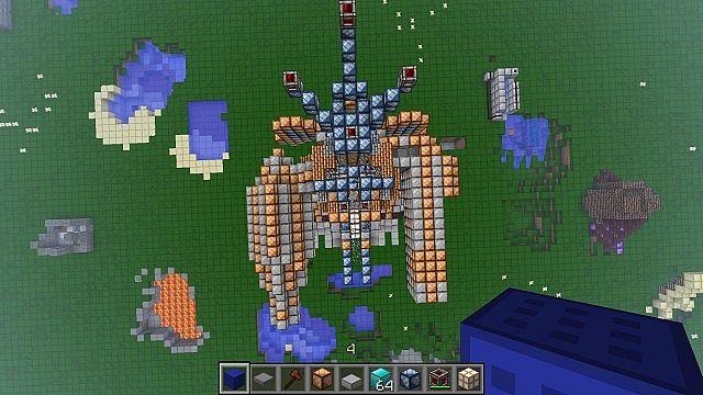 Mech suit- Alpha 083 Minecraft Map