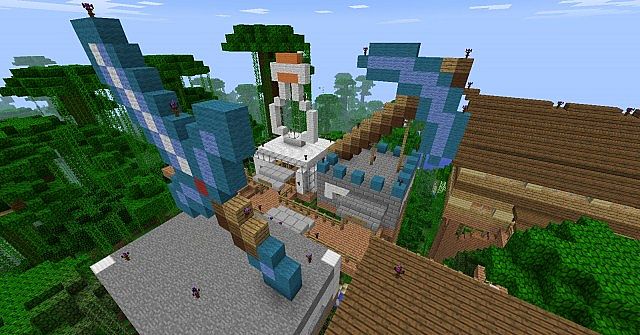 Jungle Village of Pantano Minecraft Map