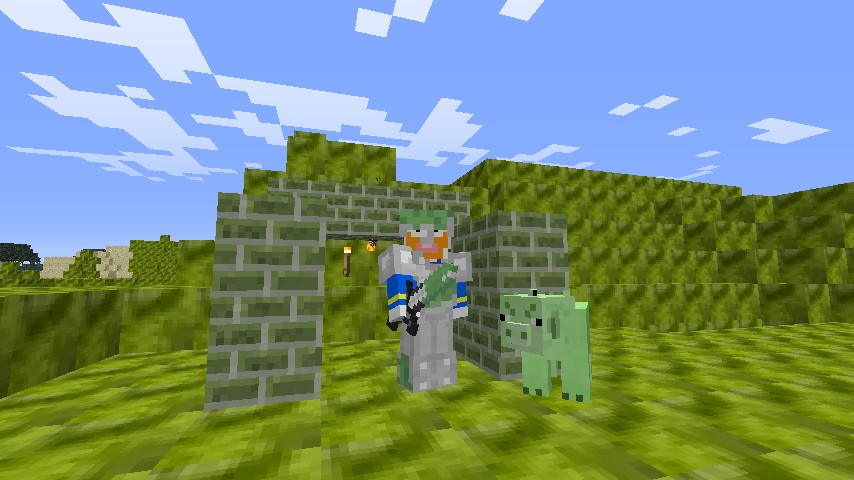 MINECRAFT SLIME MOD! Requires modloader! UPDATE!!! Minecraft Mod