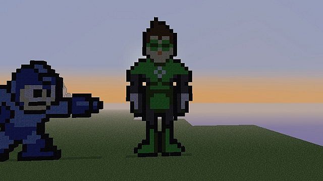 Green Lantern Minecraft Map