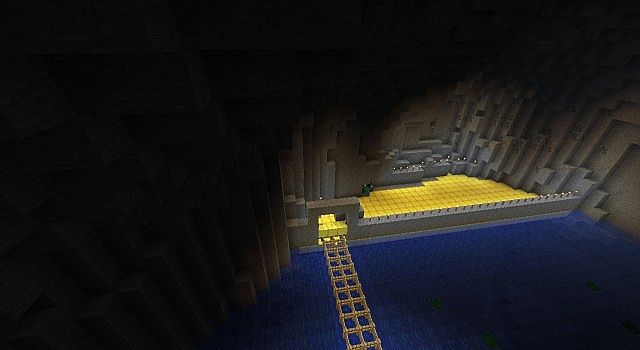 Herobrines Cave Minecraft Map