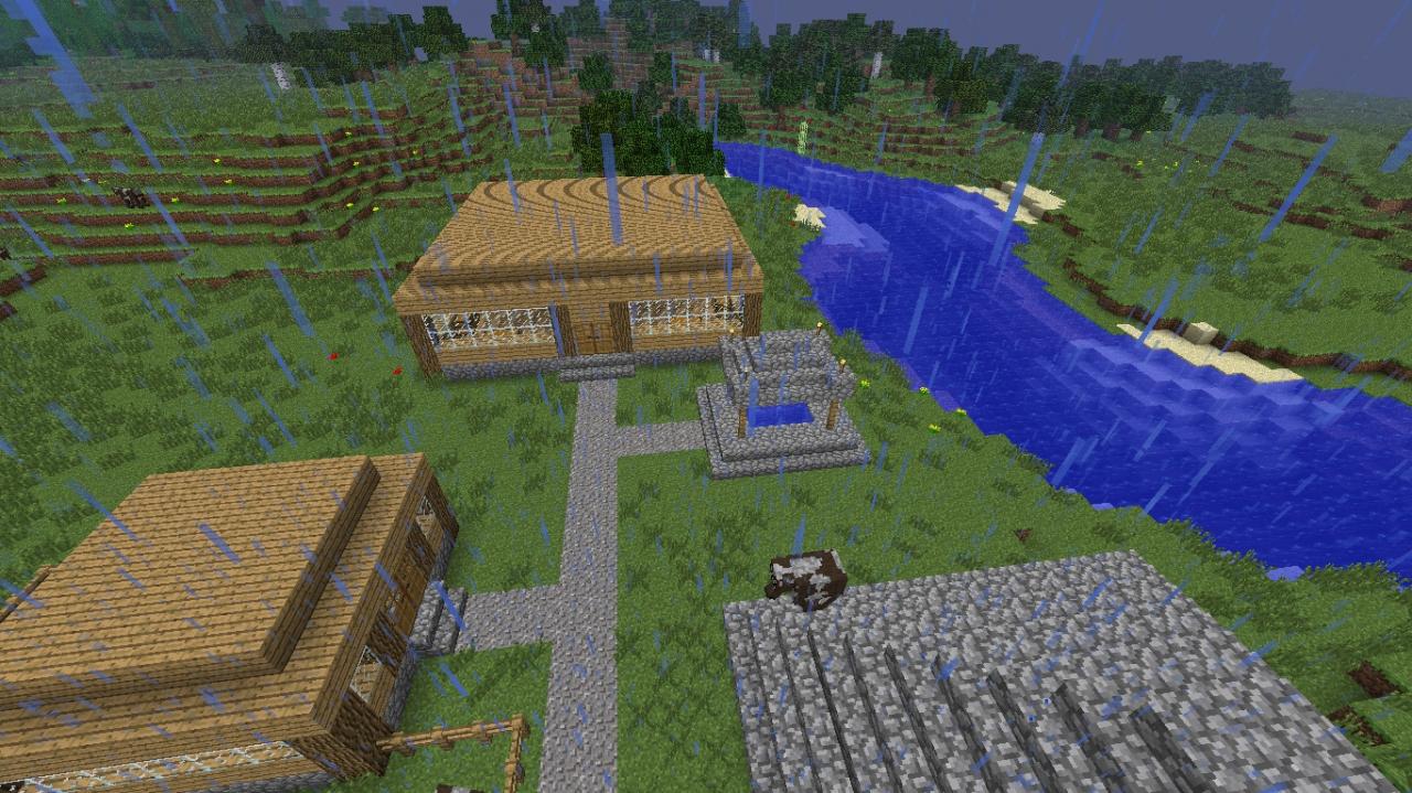 tiny village Minecraft Map