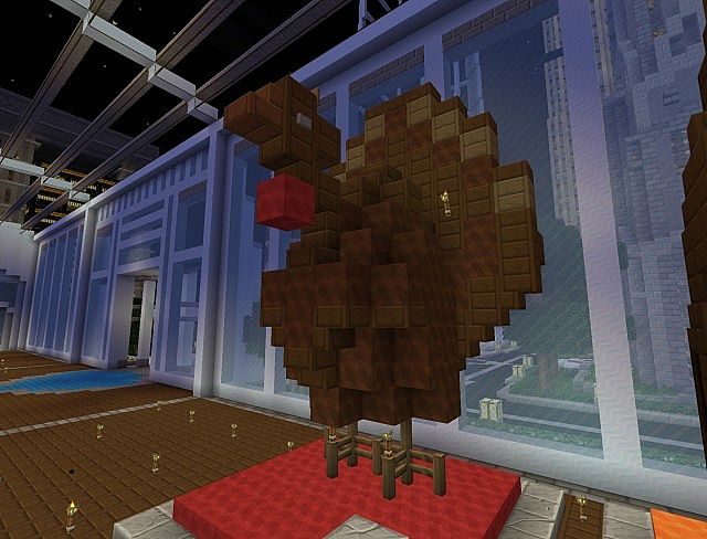 Turkey Statue - Thanksgiving Minecraft Map