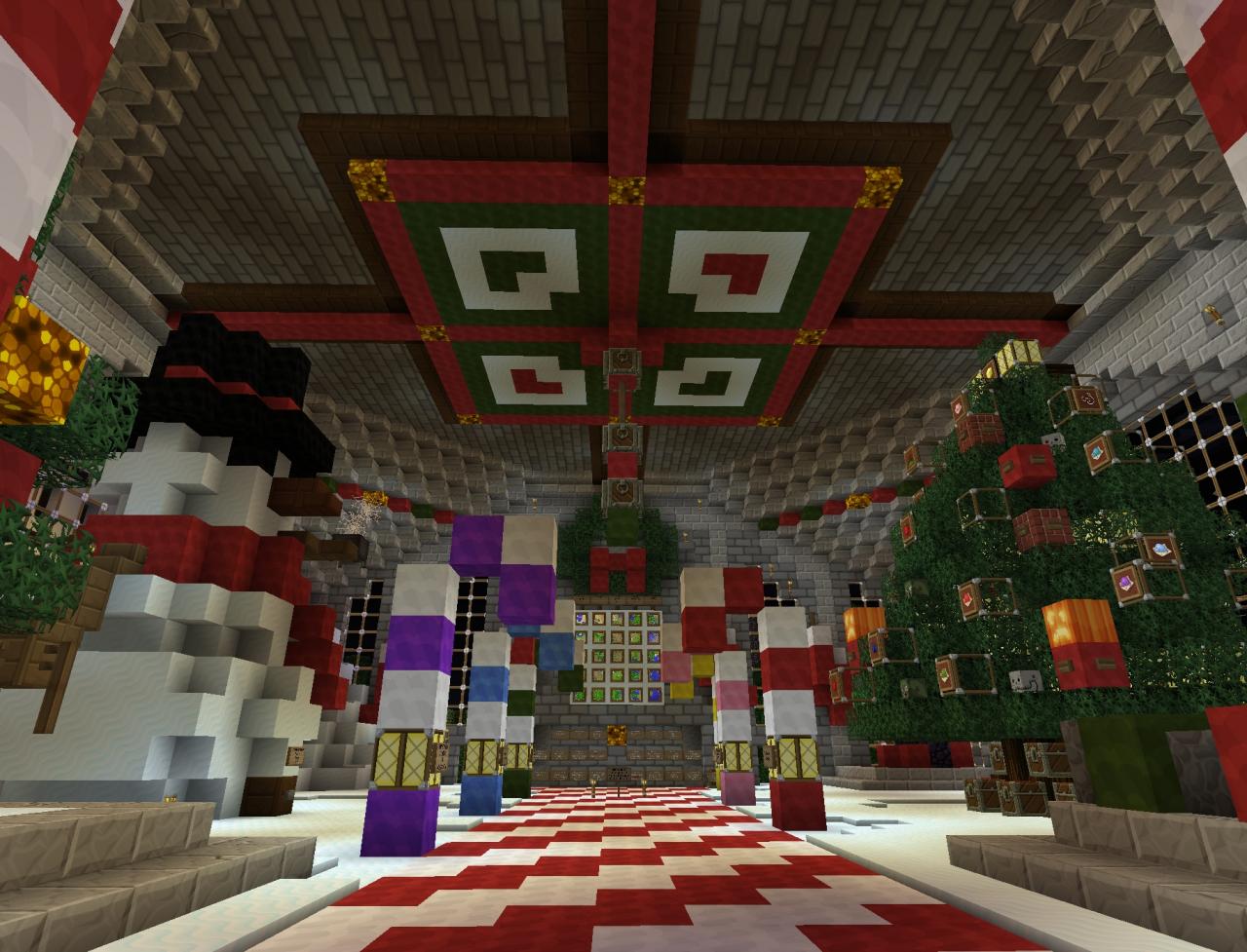 Christmas Spawn at Crazycraft Minecraft Map