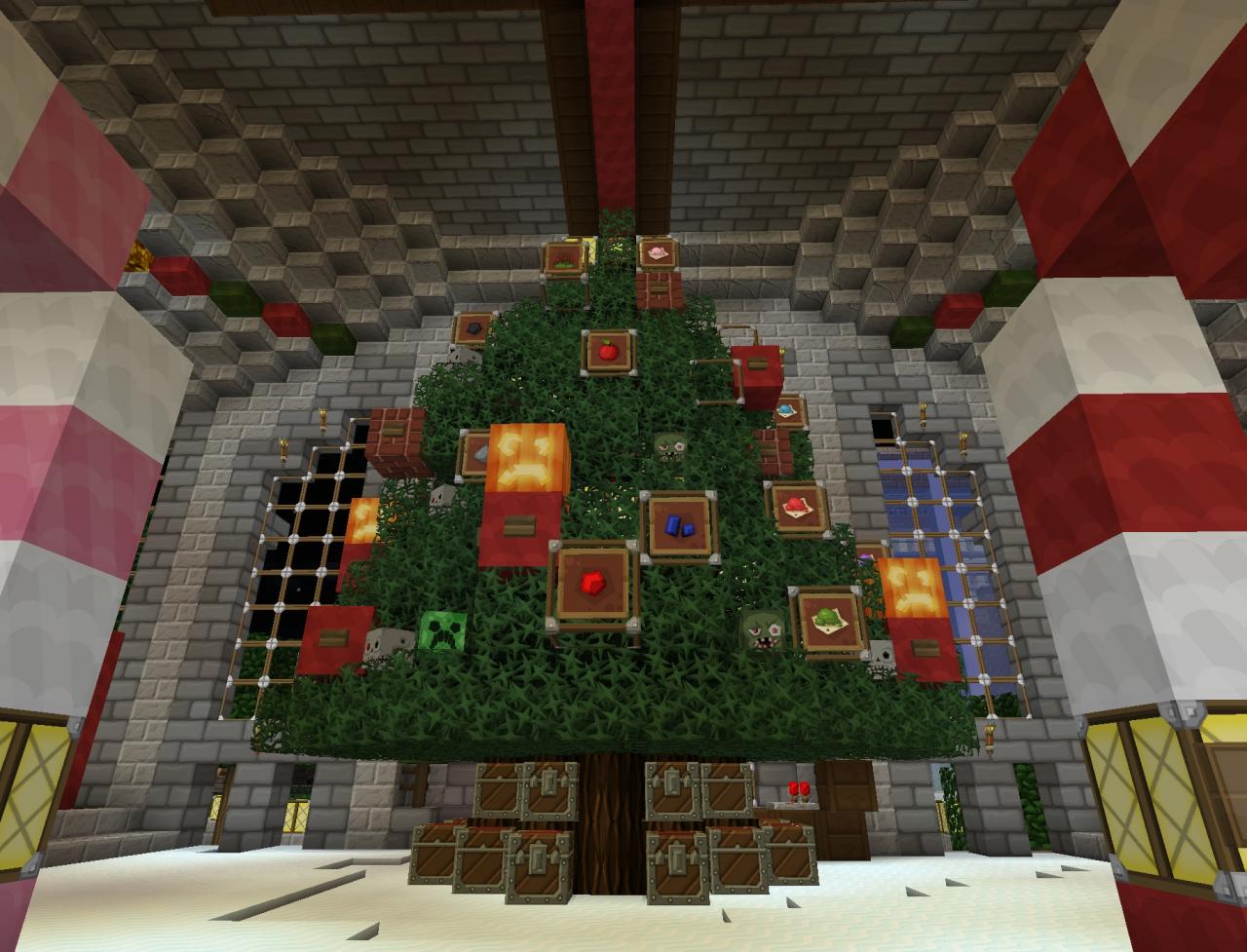 Christmas Spawn at Crazycraft Minecraft Map