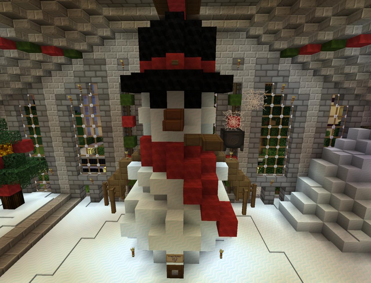 Christmas Spawn at Crazycraft Minecraft Map