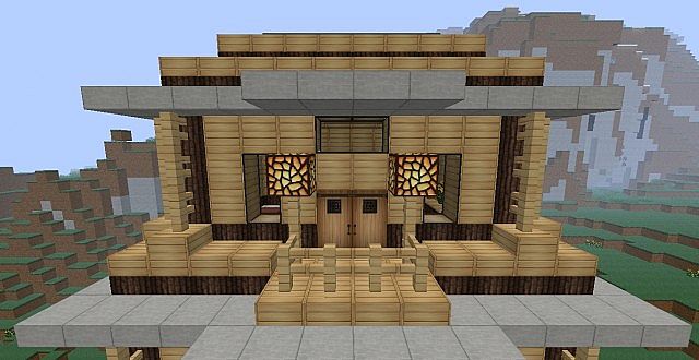 Medium Sized Survival House Minecraft Map