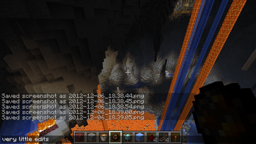 Caved In: Water and Fire Cave! Minecraft Map