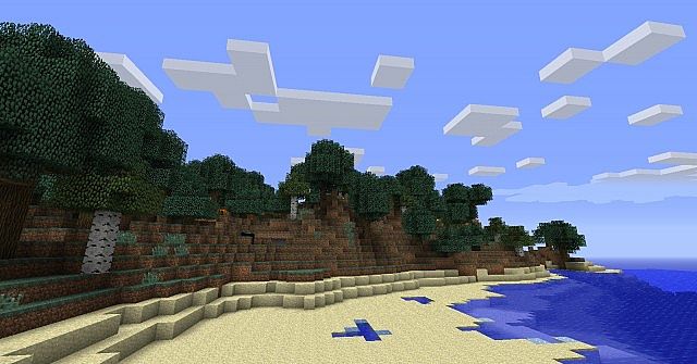 1.7.3 Beta World Minecraft Map
