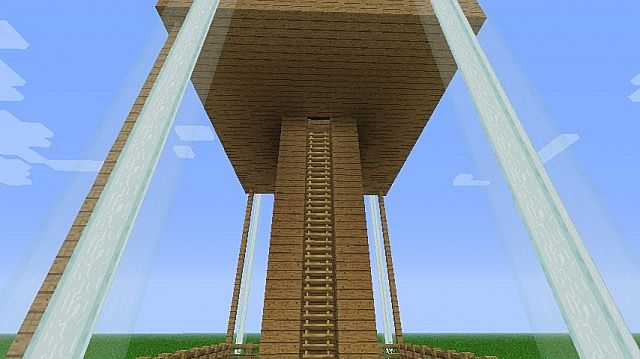 Tall Wooden House! Minecraft Map