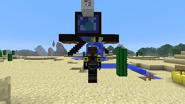 Sky Army Mission: Squids have Invaded! Minecraft Map