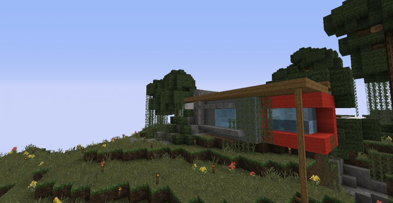 [Modern] Hill Top Tranquility Minecraft Map