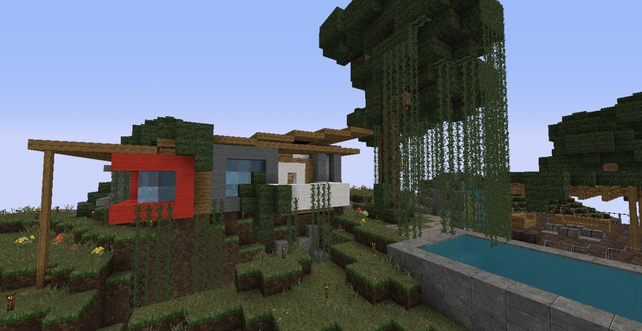 [Modern] Hill Top Tranquility Minecraft Map