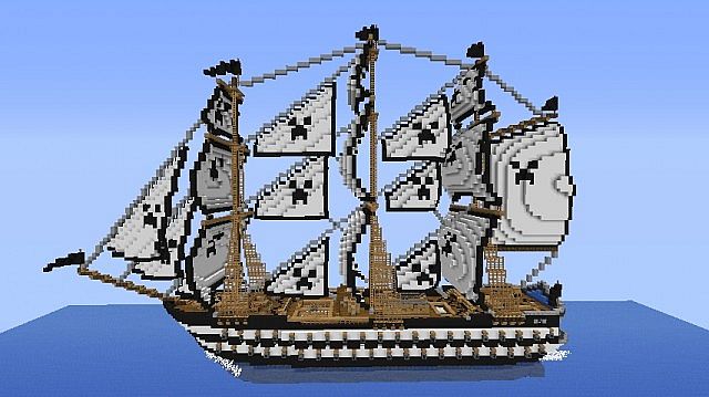 15 awesome ship Minecraft Map