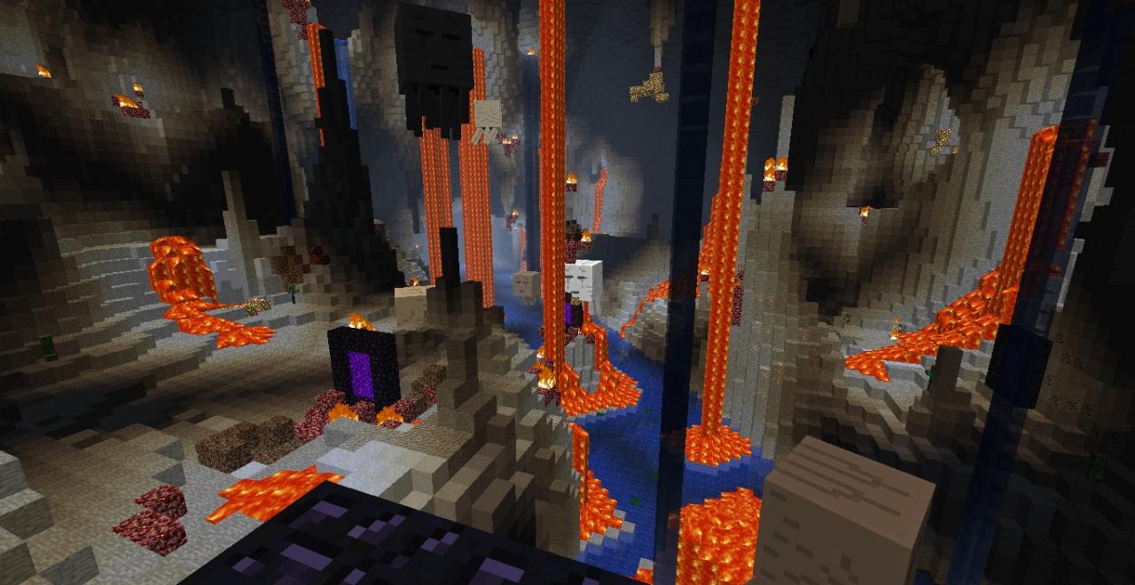 The Nether Invasion (Caved in contest) Minecraft Map