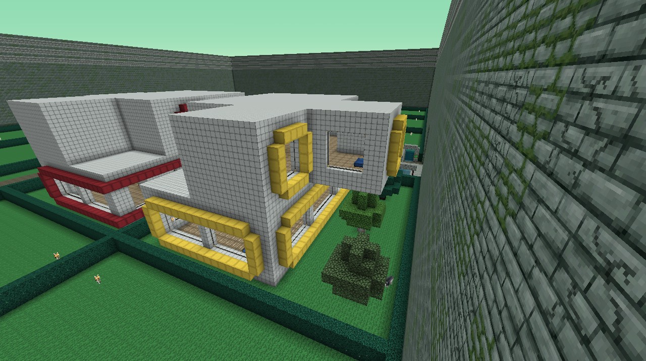 Yellow Cube3 Concept House Minecraft Map