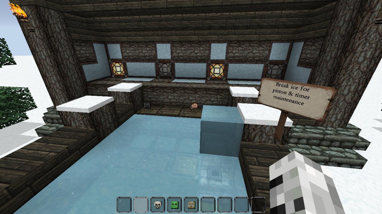 Ice Bowling Minecraft Map