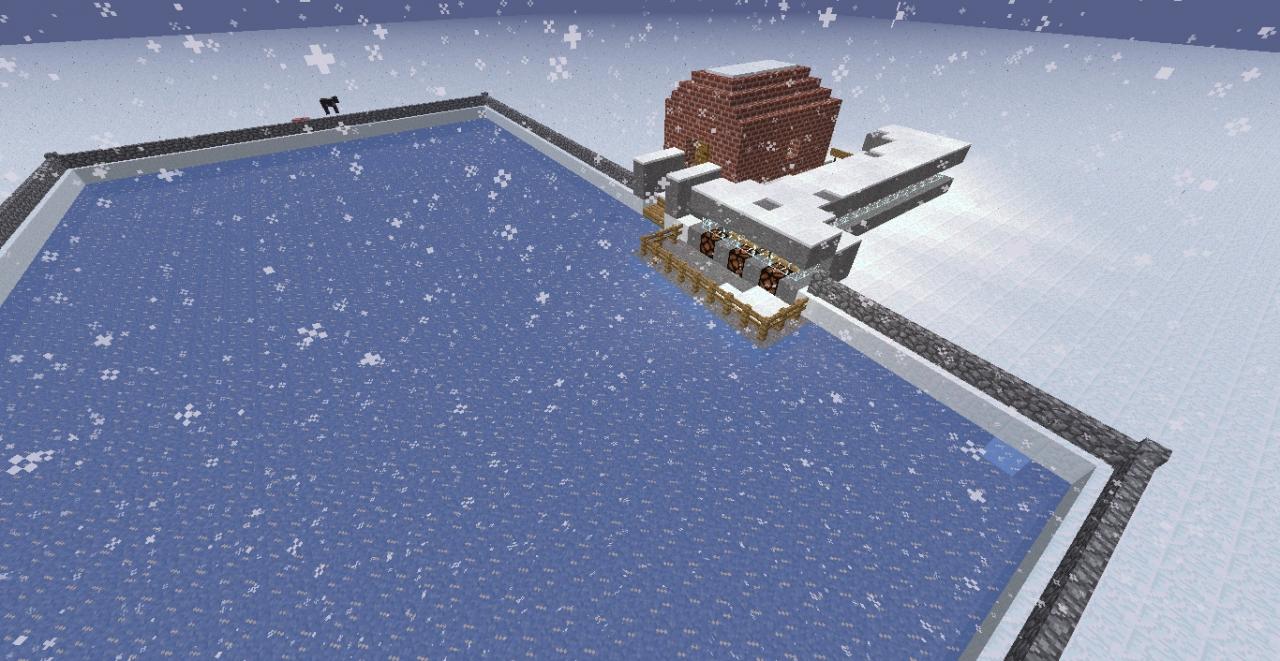 Minecraft Ice Skating! Minecraft Map
