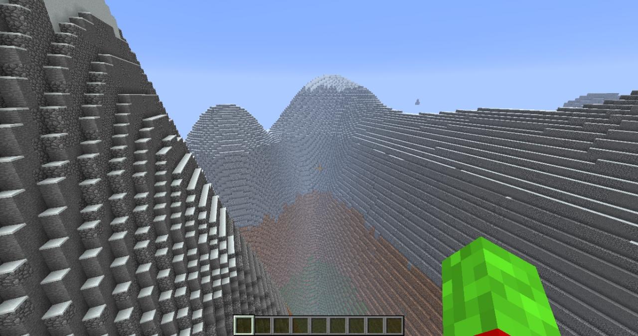 MASSIVE MOUNTAINS Minecraft Map