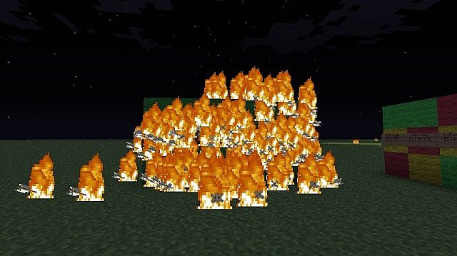 Huge Fire :( Minecraft Map