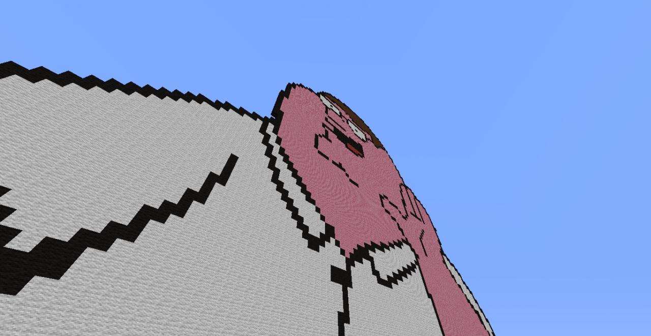 Peter Griffin (Pixel Art) Minecraft Map