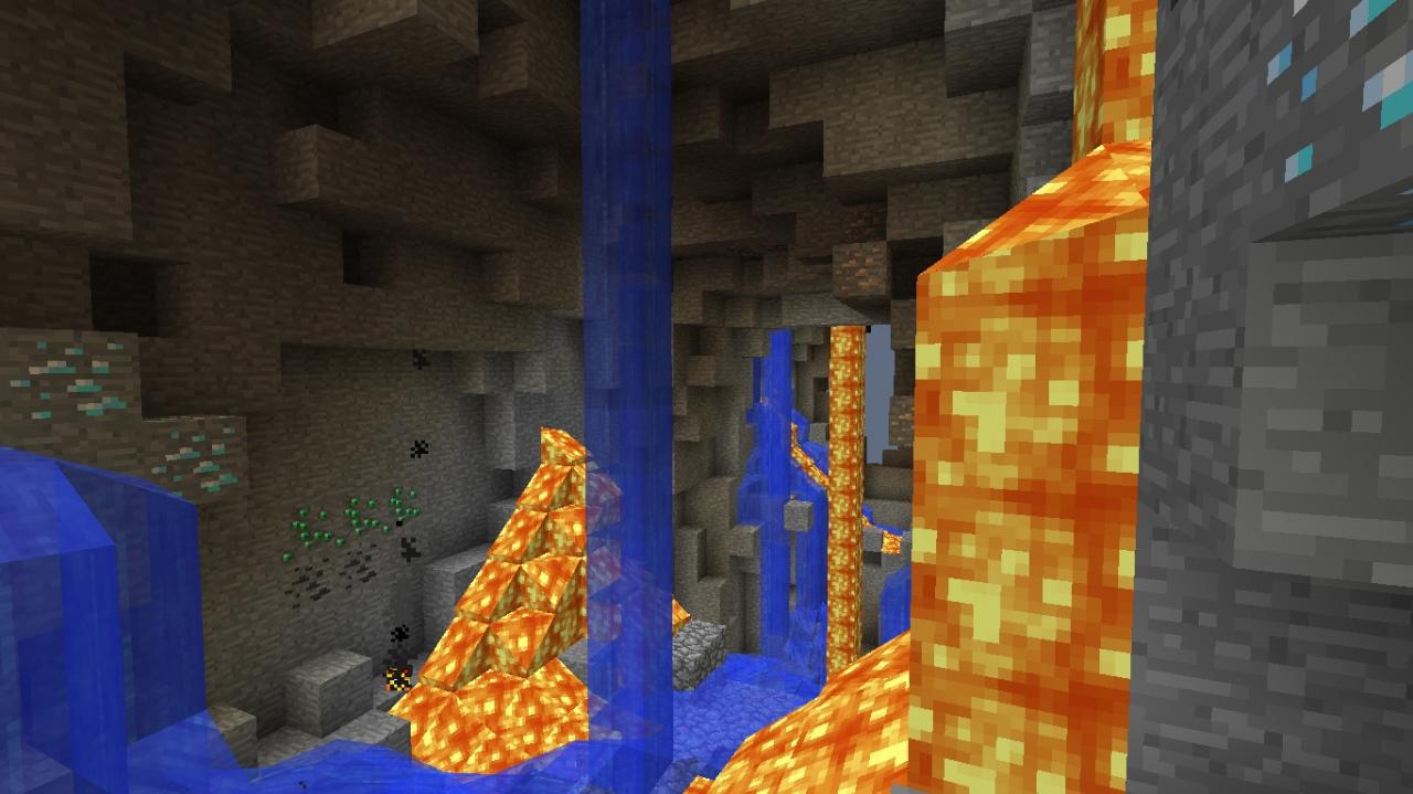 MY cavern Minecraft Map