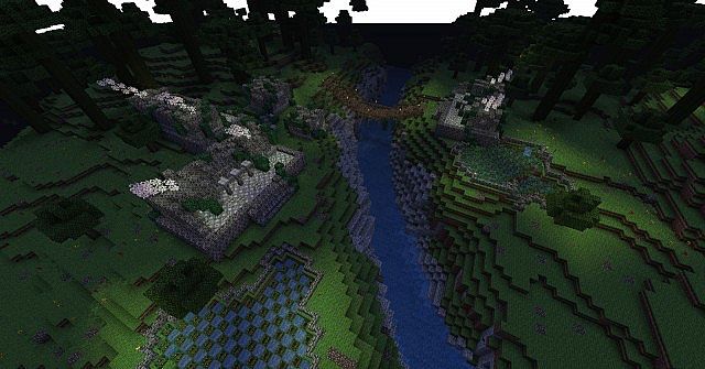 La Tierra de Dios (FyreUK Build contest entry) Minecraft Map