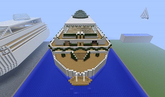 Cruise Ship Minecraft Map