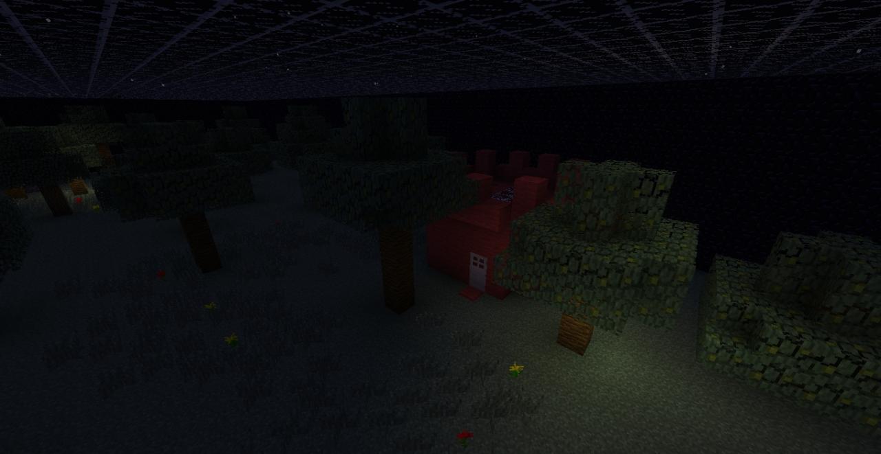 Paint-Ball Battle Map 1 : The Forest Minecraft Map