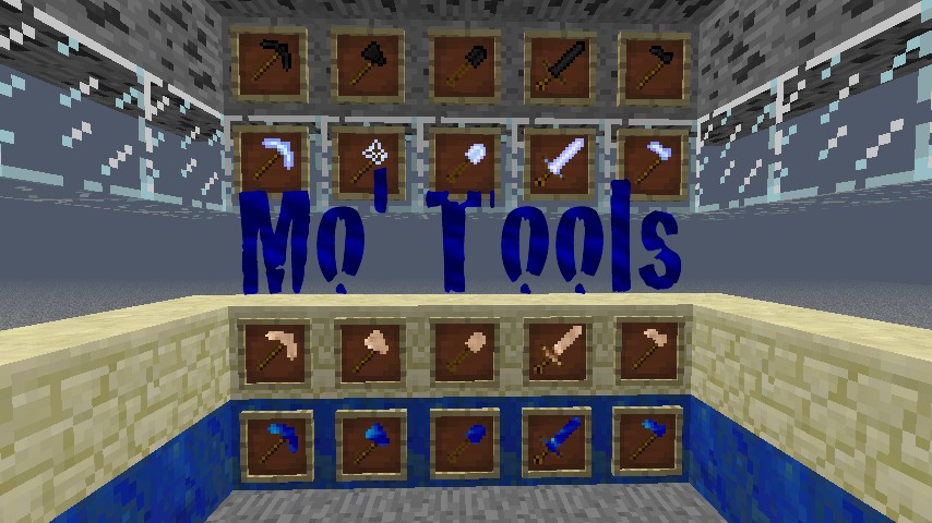 {UPDATED} Mo' Tools {1.4.5}{Glass, Coal, Lapis, And Sandstone Tools ...