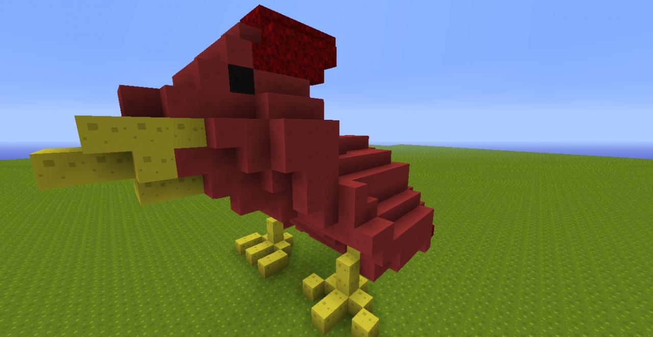Cardinal (Giant Bird) Minecraft Project
