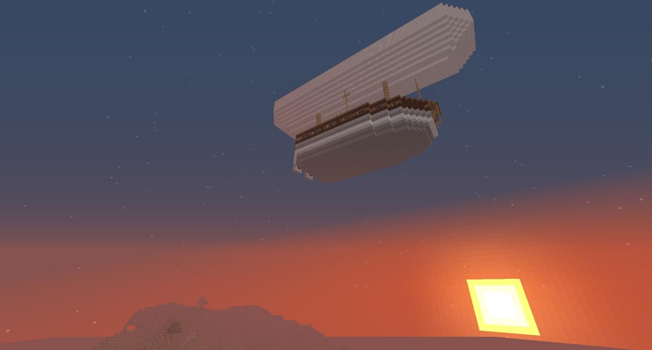 Mega Blimp Minecraft Map