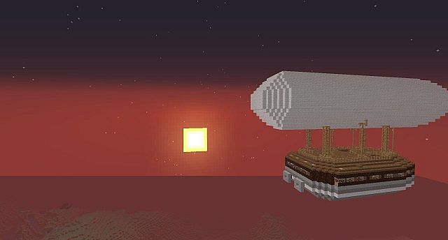 Mega Blimp Minecraft Map