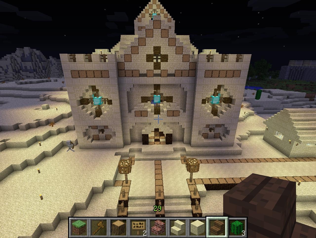 SandStone Church / Eglise en grés Minecraft Map