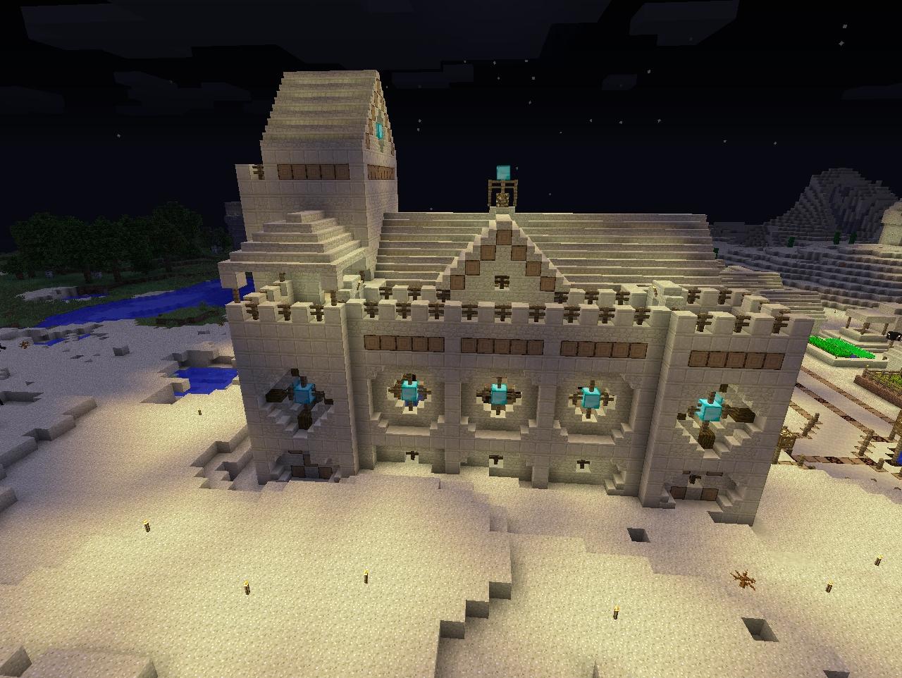 SandStone Church / Eglise en grés Minecraft Map