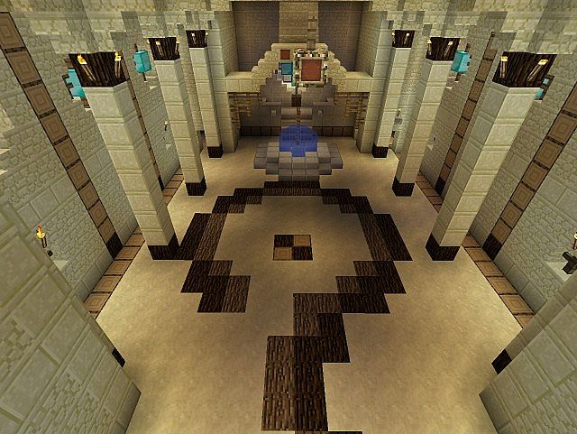 SandStone Church / Eglise en grés Minecraft Map
