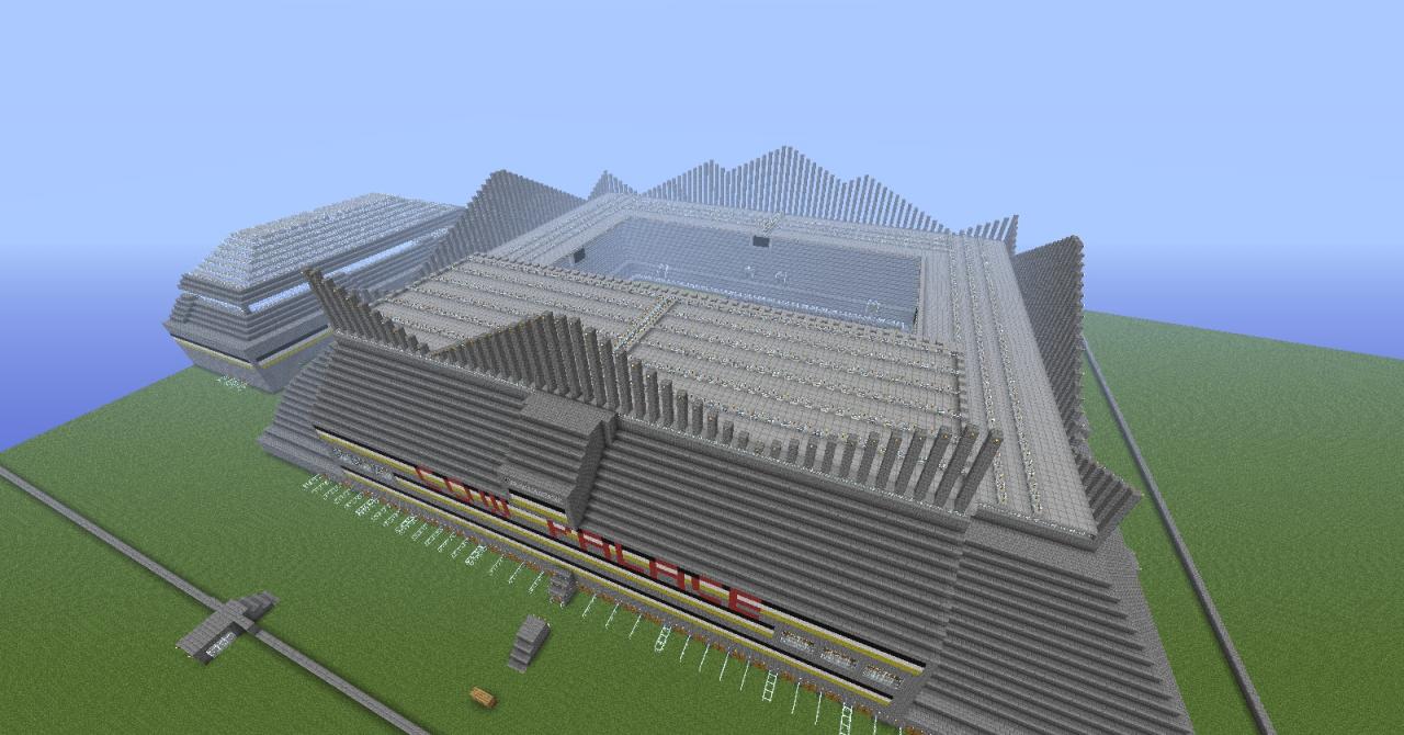 Rodeo and Concert Stadium Minecraft Project