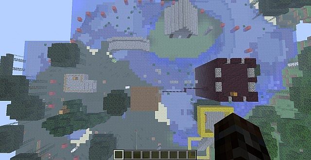 Swamp Gun map Free for all Minecraft Map