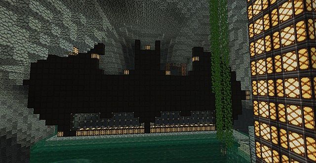 Caved In Project Entry - The Batcave Minecraft Map