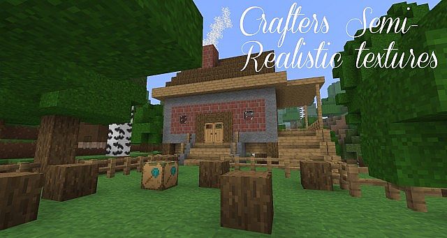 Crafters Semi-realistic textures Minecraft Texture Pack