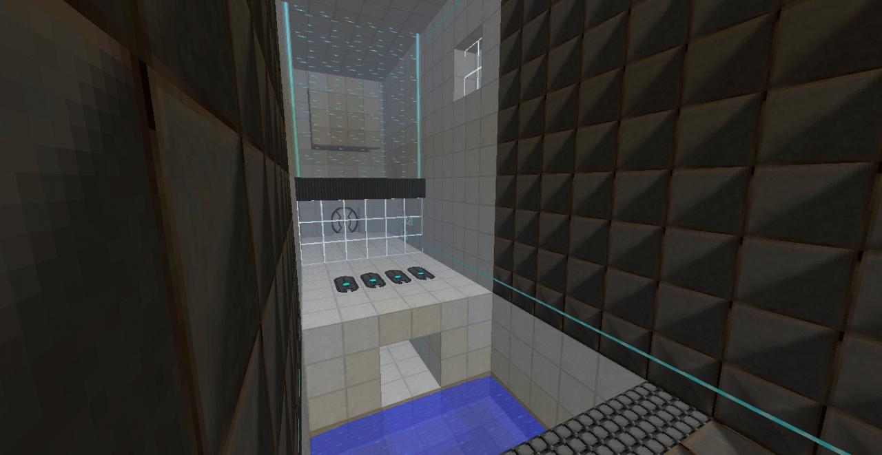 Portal: Aerial Flight 1.4.5 Minecraft Map