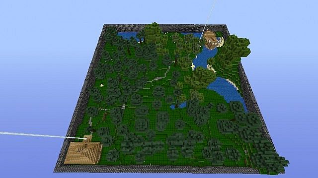 Town Trouble - Capture The Flag Map - Fast Paced Minecraft Map
