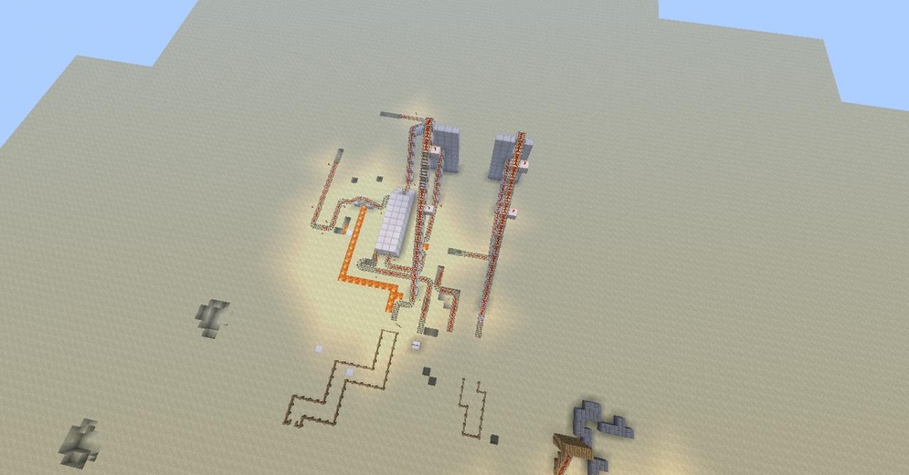 My rollercoaster Minecraft Map