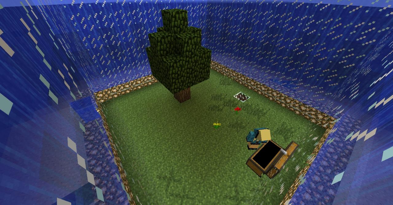 Box Survival Minecraft Map