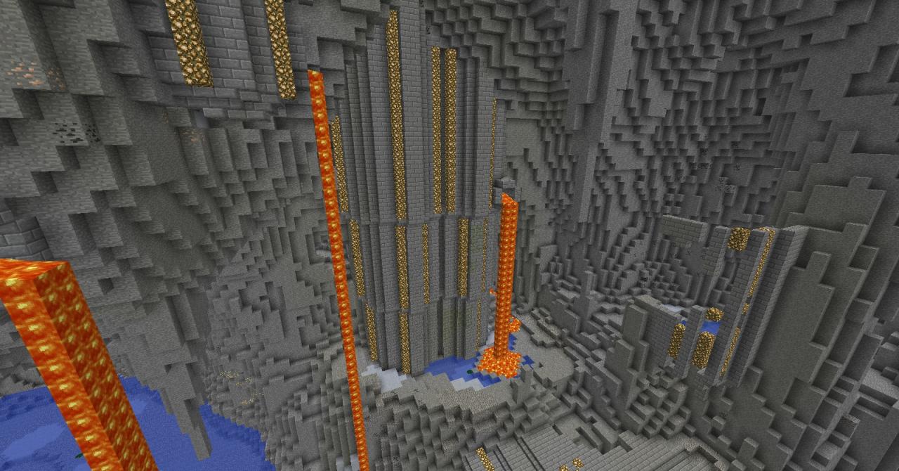 Lava Factory (10 Diamonds?) Minecraft Map