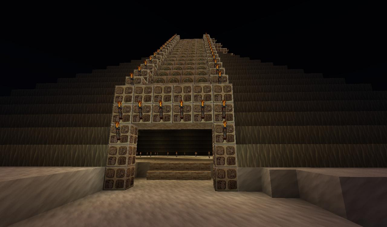 Pyramid of The End Minecraft Map