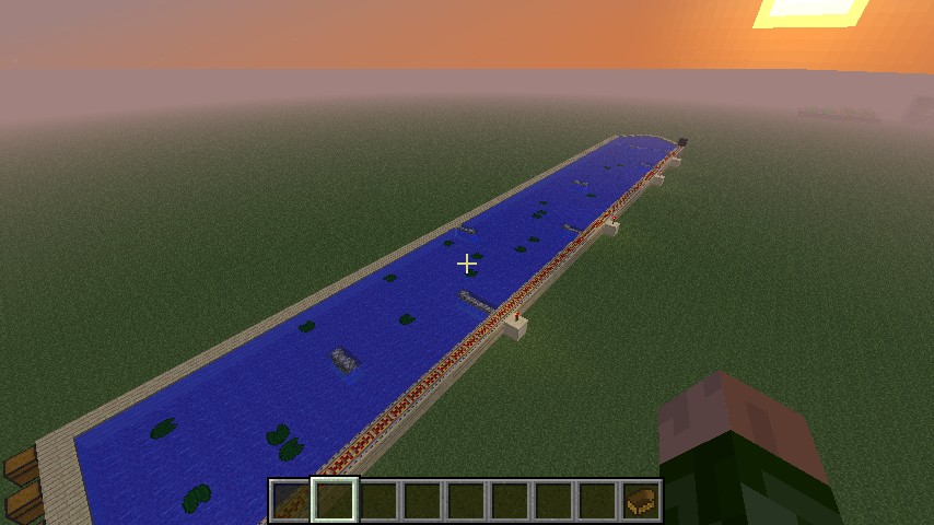 boat racing Minecraft Map