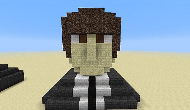 The Beatles Busts Minecraft Map